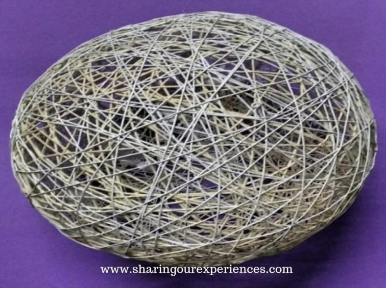 DIY Thread Lamp - An easy craft that looks beautiful - Sharing Our ...