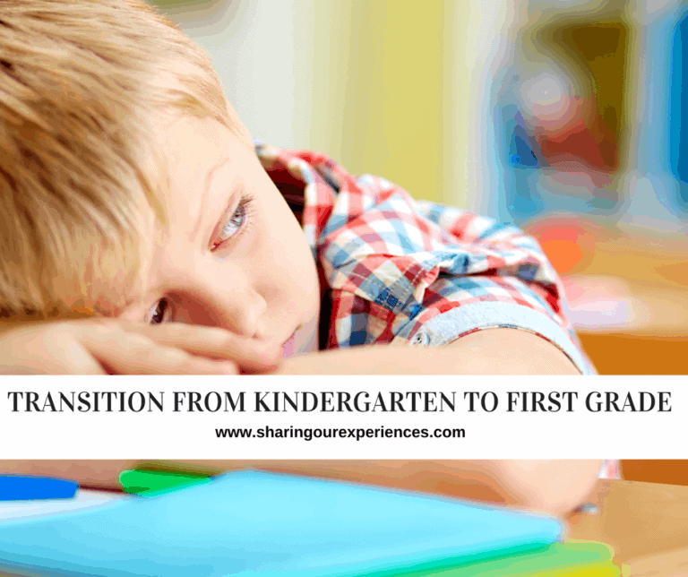 How to help your child in transition from Kindergarten to First Grade ...