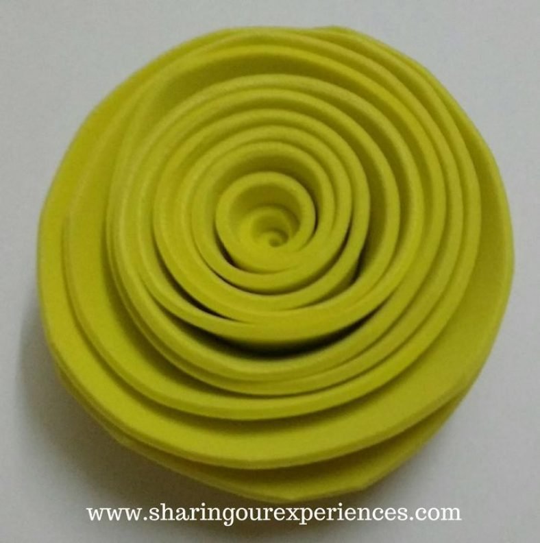 Spiral foam roses Tutorial | Easy rose with foam sheet for kids ...