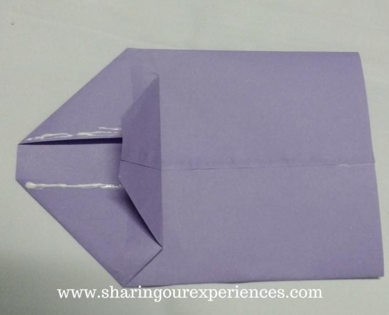 How to make a Paper Gift bag at home - Sharing Our Experiences