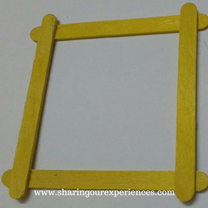 Very Easy Wall Hanging with Popsicle Sticks | Frugal Home decor crafts ...