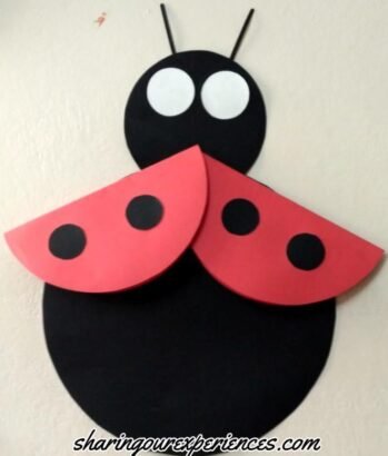DIY Cute Ladybird craft for toddlers and preschoolers | Easy Paper ...