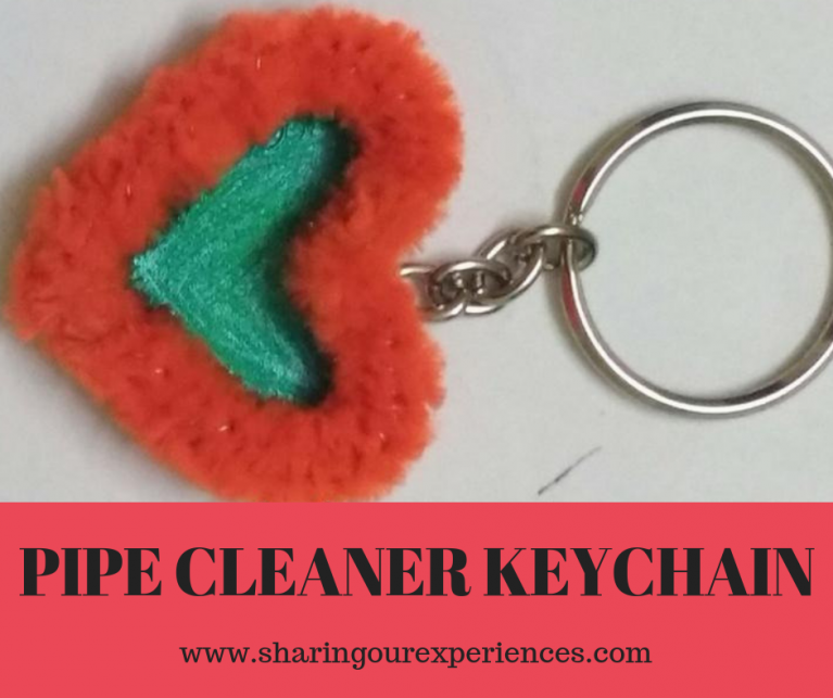 Pipe Cleaner Key Chain Craft for Kids and Adults - Sharing Our Experiences