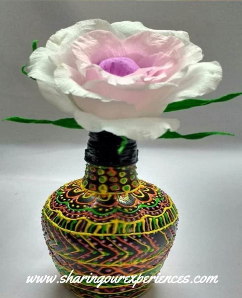 DIY Bottle Painting - Sharing Our Experiences