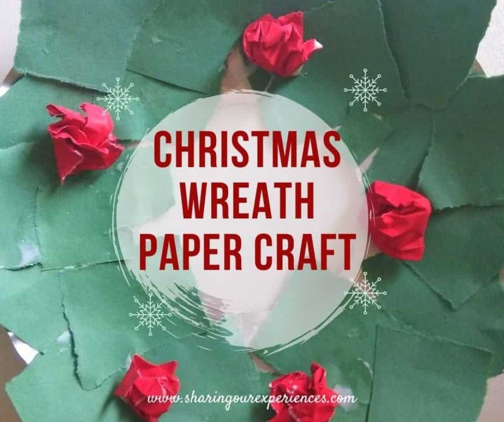 Super Easy DIY Paper Plate Christmas Wreath for Kids - Sharing Our ...
