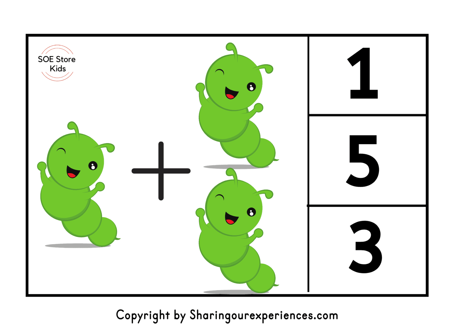 Free addition clip cards for Kindergarten kids - Great for beginners ...