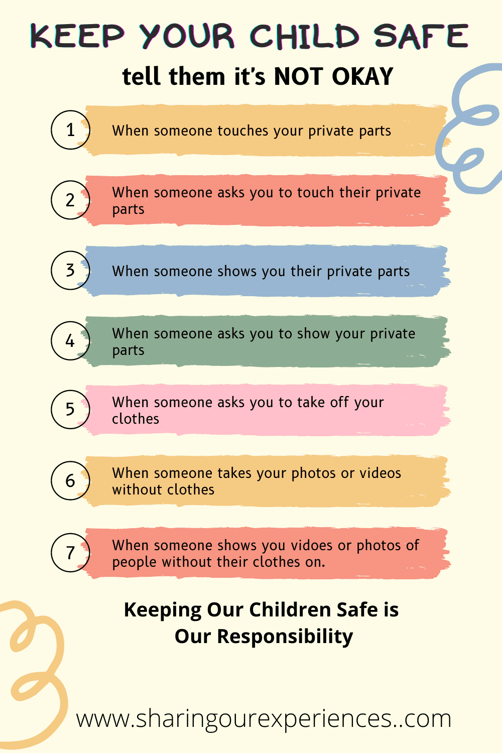Teaching Preschoolers About Safe and Unsafe Touch: Best Books and ...
