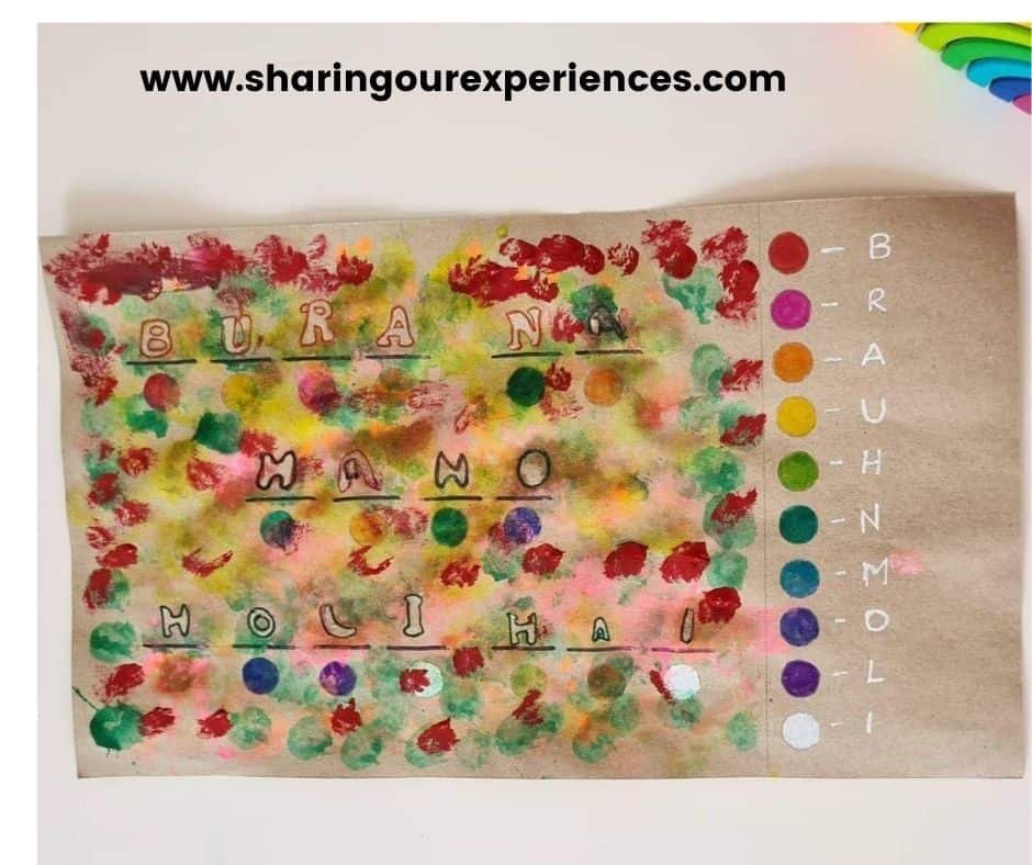 Fun Holi Crafts for preschoolers and Activities for kids - Download ...