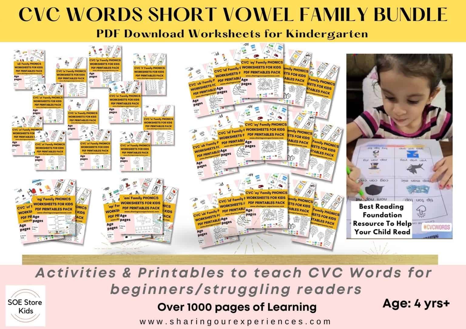 How to teach CVC words to kids - fun ways that really work