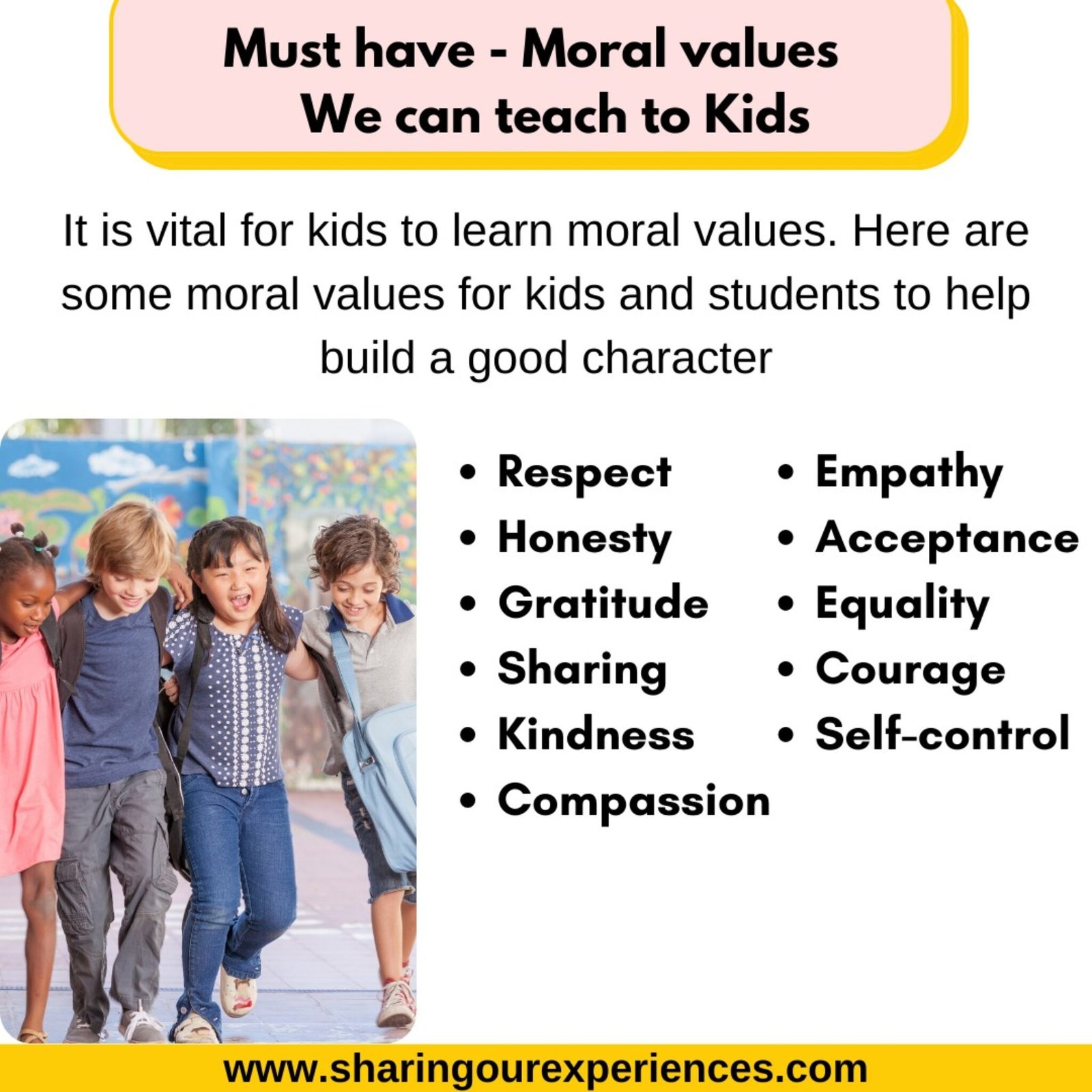 How To Teach Moral Values To Kids How To Teach Moral Values To Kids