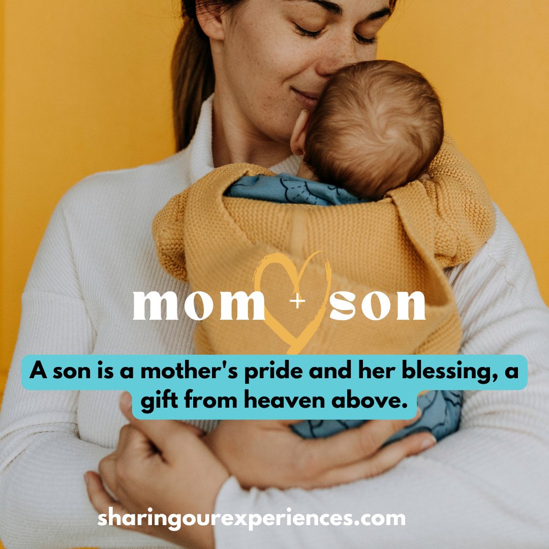 Celebrate the Unbreakable Bond: Heartwarming Mother and son Bonding ...