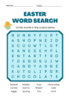 Easter Egg Hunt Word Search: A Fun and Free Printable Worksheet for Kids!