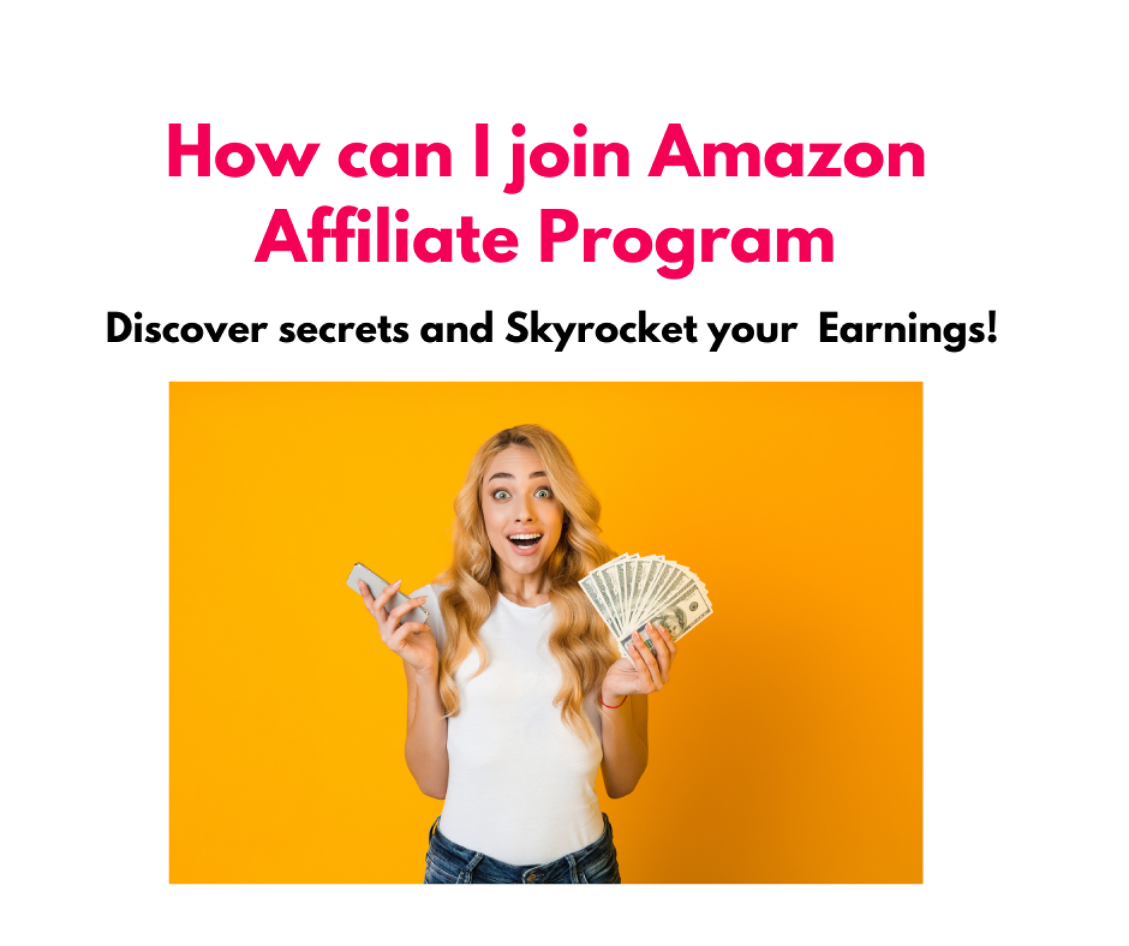 How can I join Amazon Affiliate Program - Sharing Our Experiences