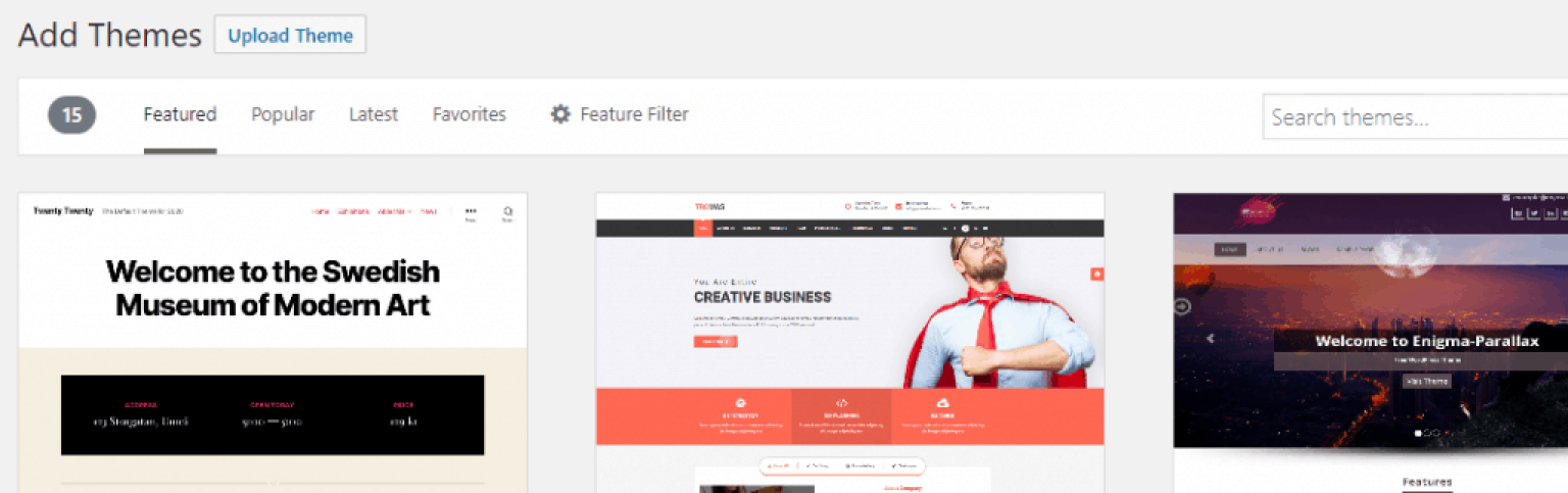 How to choose a good theme for your website - Sharing Our Experiences